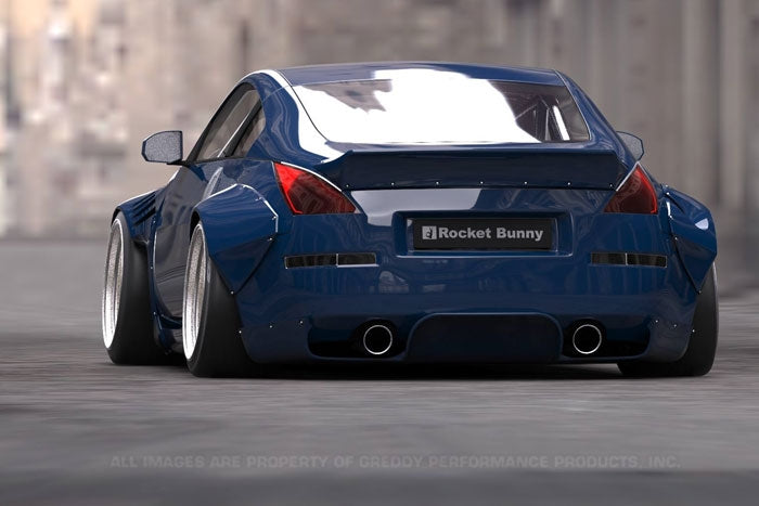 GReddy 03-08 Nissan 350Z (Z33) Rocket Bunny Rear Diffuser Only – Sac ...