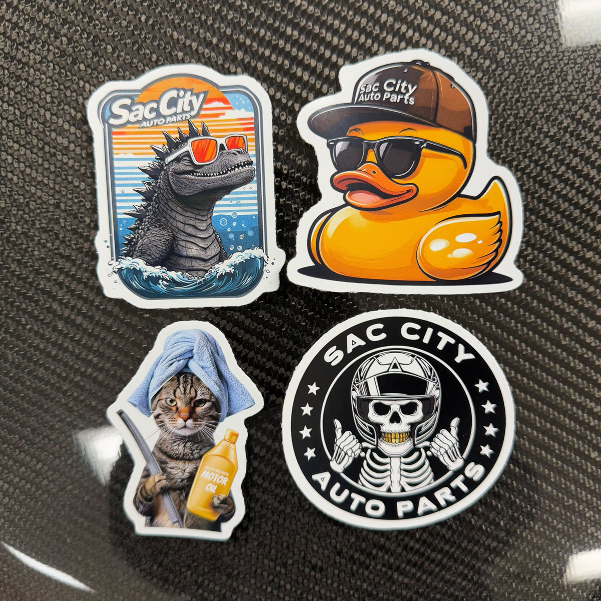 Slap Pack Sticker Set – Sac City Auto Parts